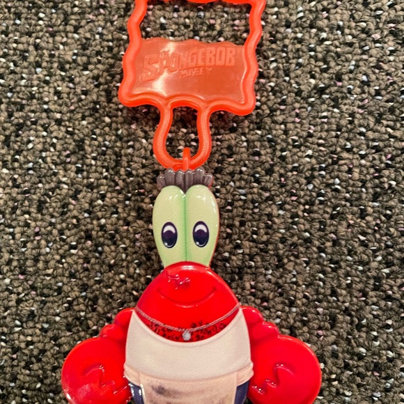 Wendys | Toys | Wendys Spongebob The Movie Kids Meal Toy Mr Krabs 29 ...